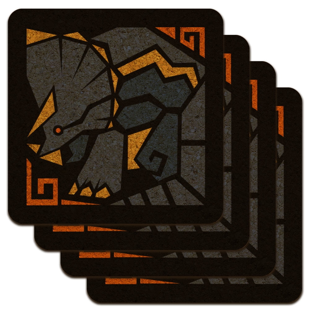 Geometric Triceratops Dinosaur Aztec Mayan Style Low Profile Novelty ...