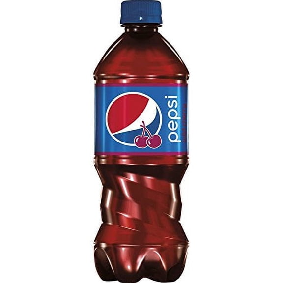 Pepsi 20 oz Soda Bottles Pack of 24, Classic Carbonated Soft Drink ...