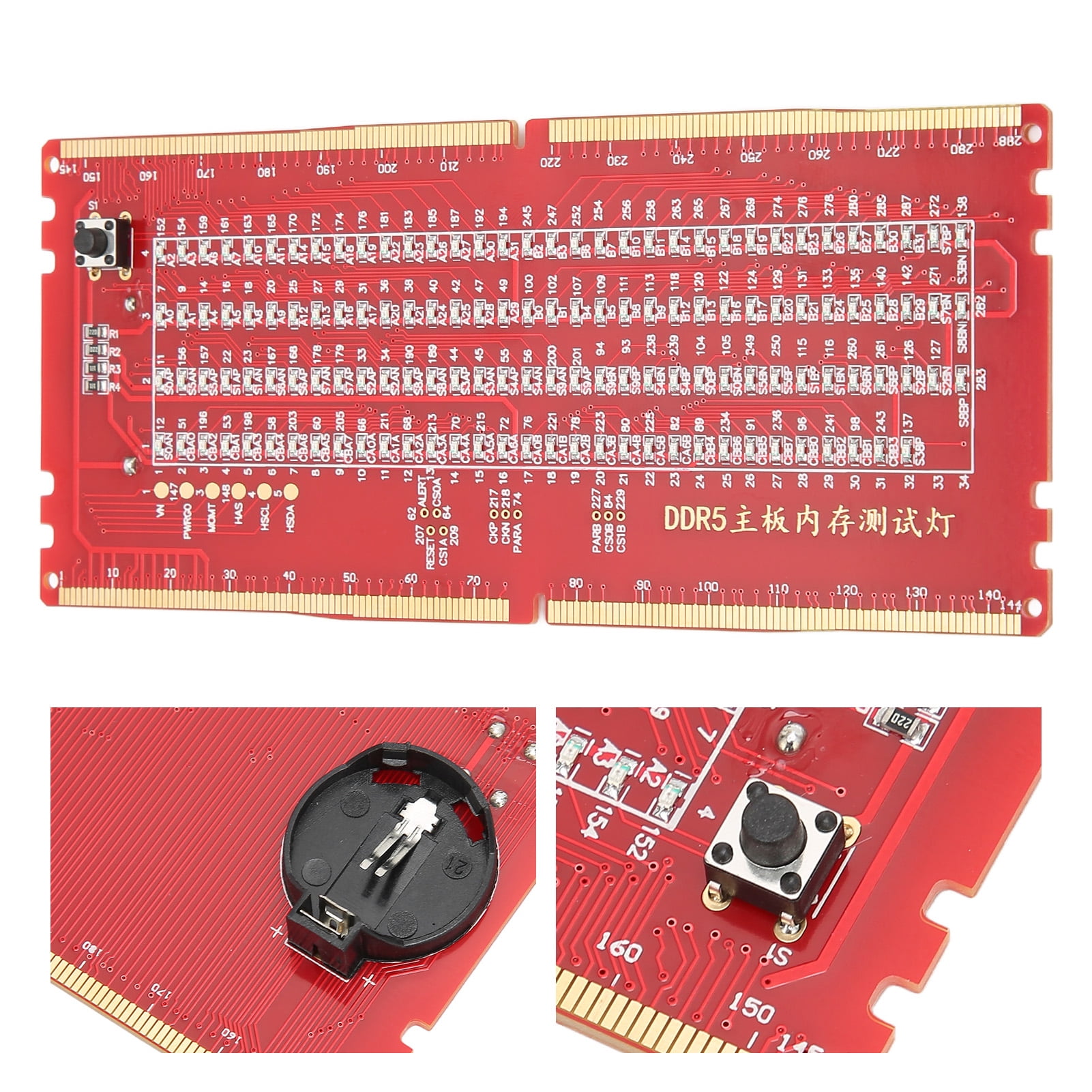 Buy Octpeak DDR5 Memory Tester,RAM Memory Slot Tester Card,DDR5 Memory ...