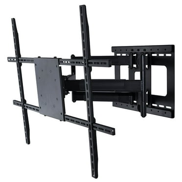 onn. Full Motion TV Wall Mount for TVs 47-84", Dual Swivel Articulating ...