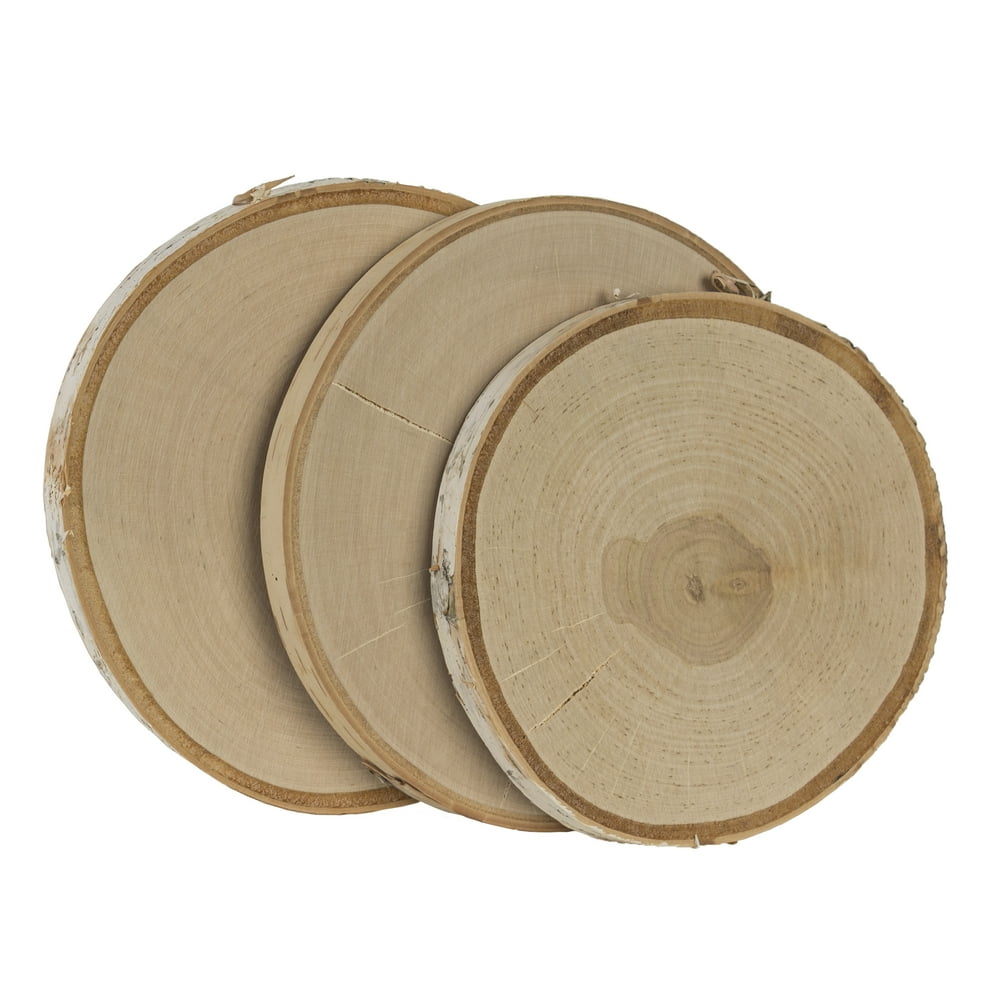 Baltic Birch Round 3/Pkg-6.5" To 10" - Walmart.com - Walmart.com