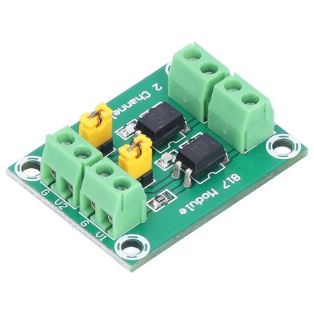 2 Channel Optocoupler Isolation Board, High Voltage Driven Driver ...