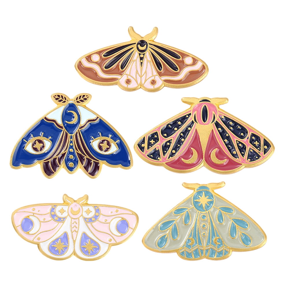 Click here for Etereauty 5pcs Insect Brooch Creative Butterflies... prices