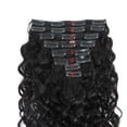 8-26 Inches Kinky Curly Clip In Hair Extension, 120g/Set Double Weft ...