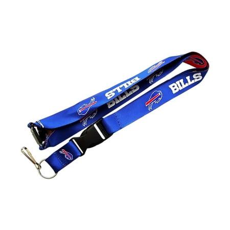 NFL Buffalo Bills Clip Lanyard Keychain Id Ticket Holder - Blue ...