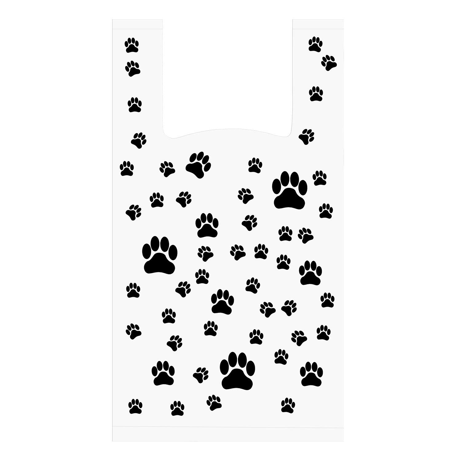 Paw Print Treat Bags Paw Print Gift Bags Large Paw Print Plastic Bags