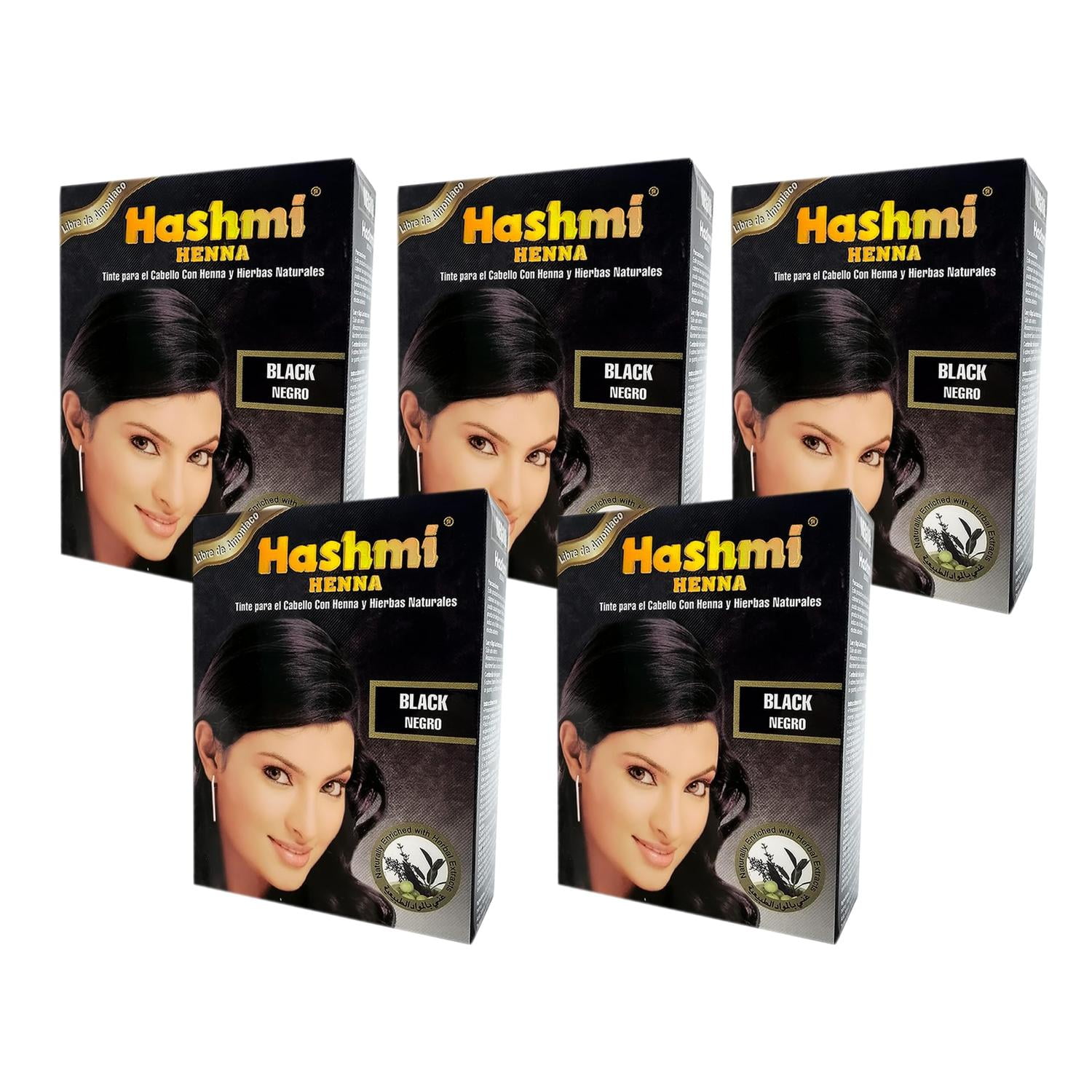 Tinte de Cabello Negro Hashmi Henna Natural sin Maltratar | Bodega ...