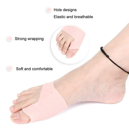 FLAMEEN Air Holes Design Toe Finger Straightener, Toe Separator, For ...