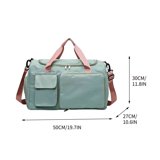 Large Capacity Travel Crossbody Bag with Multiple Compartments, Durable ...