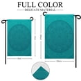 Bohemia Pattern Garden Flag 28x40 Inch Green Gradient Abstract Classic ...