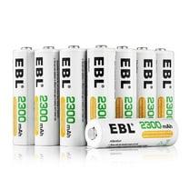 EBL Rechargeable AA Batteries (16 Pack), Ni-MH Double A Batteries ...