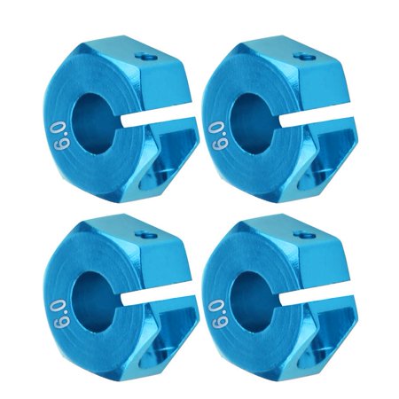Spptty 12mm Universal Wheel Hex Hub Adapter for HSP Sakura 1/10 Scale RC Car, RC Hex Hub Adapter ...
