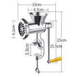 Jinyi Meat Grinder, Mincer Stuffer Hand Manual Filler Maker Machine ...