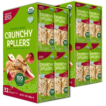 Crunchy Rice Rollers, Original Brown Rice, 6 Ct - Walmart.com