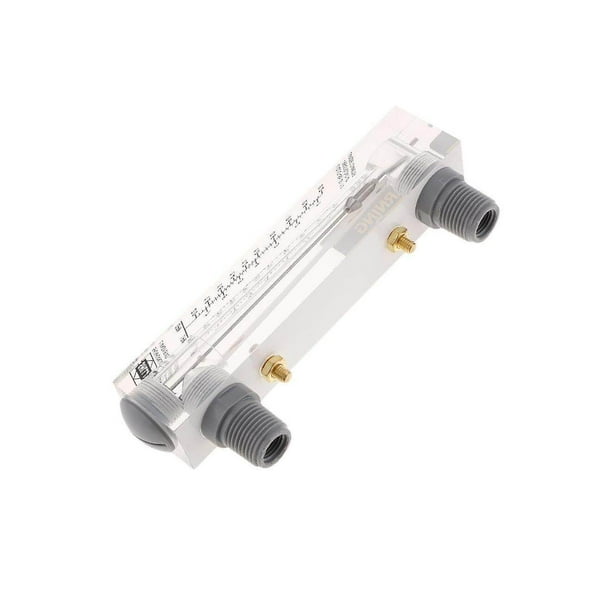 LZM-15 Panel Mount Type Acrylic Flowmeter Water Flow Meter 0.2-2GPM - Walmart.ca
