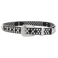 1. Punk-Style Embellished Waist Belt, Adjustable PU Strap for Men ...