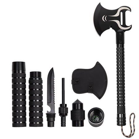 Camping Tactical Axes & Hatchet Multi-Tool Survival Tomahawk Folding ...