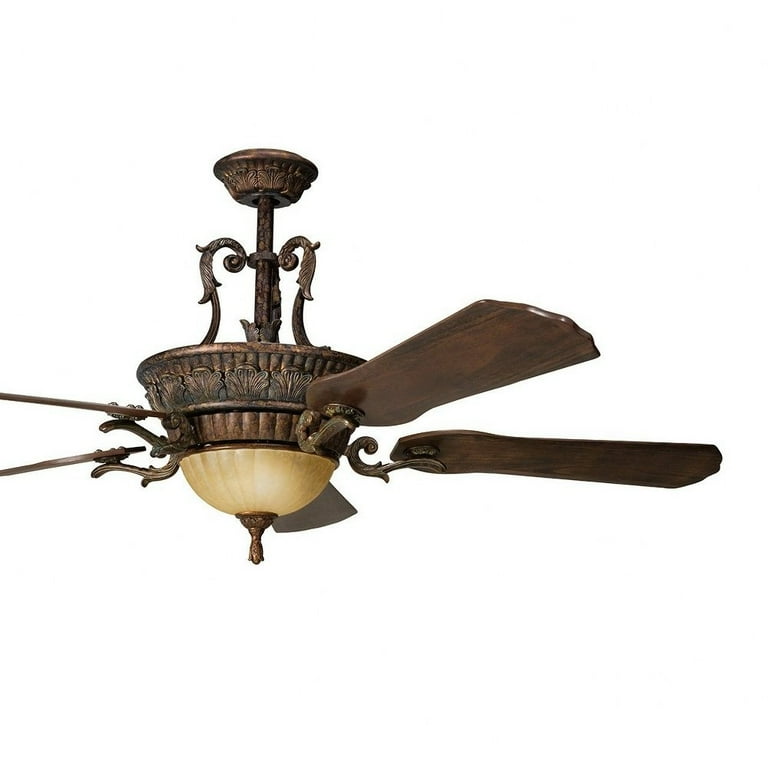 French Country Ceiling Fan With Lights | Shelly Lighting