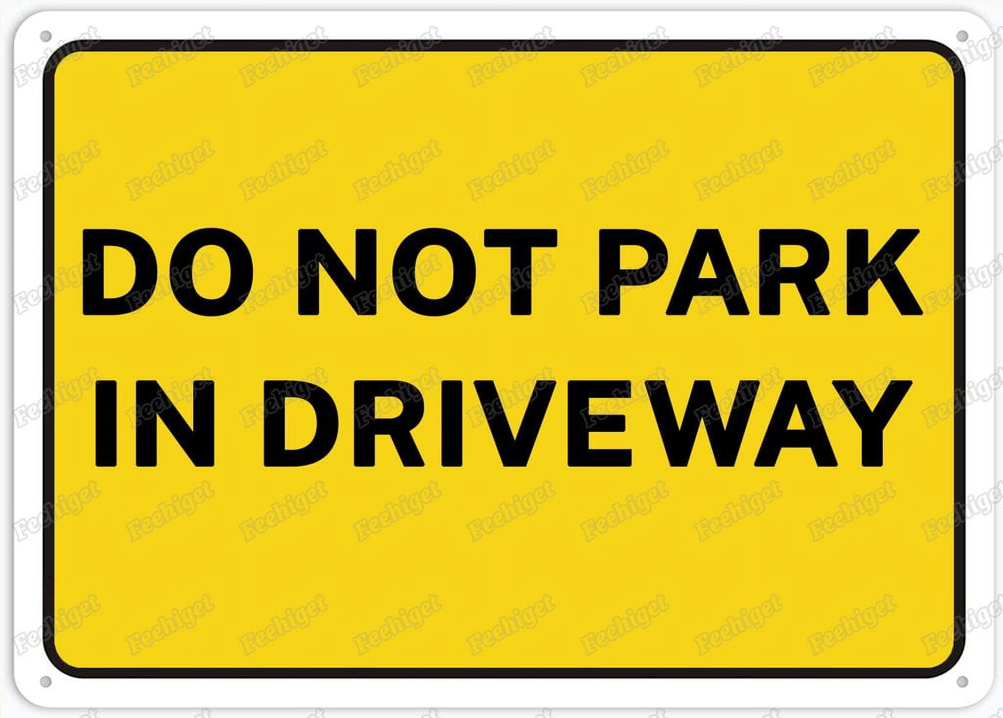 Aluminum Truck Sign Aluminum Warning Sign - Stay Back 200 Ft Not ...