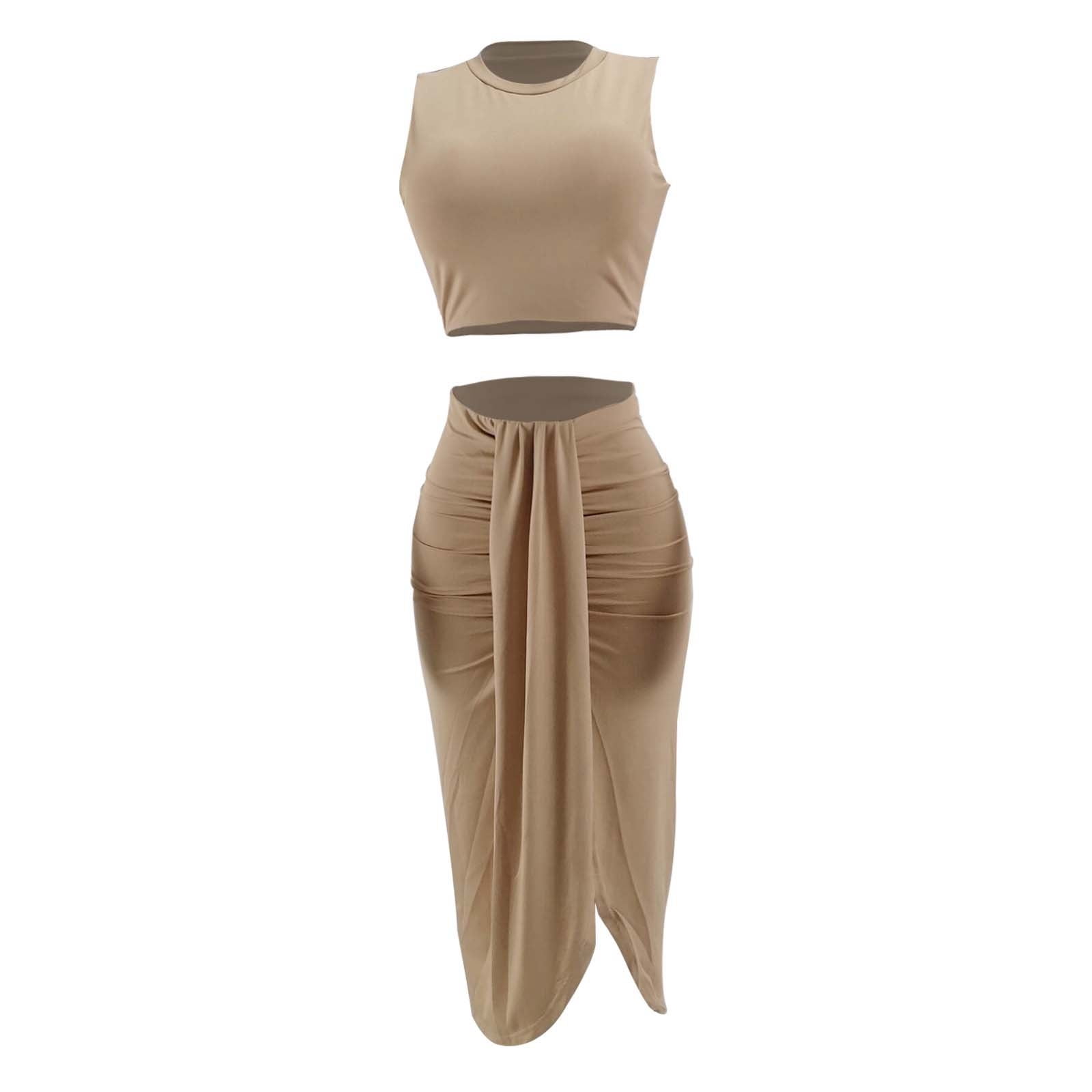Click here for Fgnfyis Women Sexy Solid Color Short Vest Pleated... prices