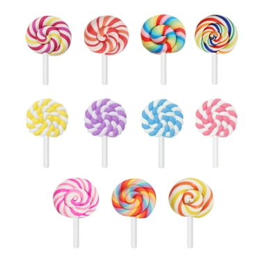 Jumbo Swirl Lollipops, 6 Pieces, Individually Wrapped, Birthday Party ...
