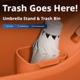 Car Silicone Door Side Storage Box, Waterproof Leak-Proof Garbage Can ...