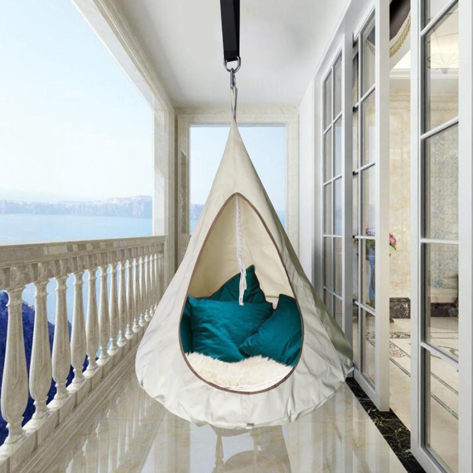 Ligero Nylon platillo volador hamaca sofá niño niños árbol columpio ...