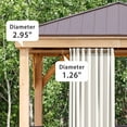 Tension Shower Curtain, Spring Shower Tension Curtain Rod, Closet Rod ...