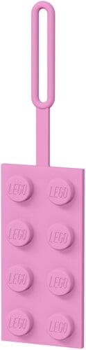 LEGO 2x4 Bag Tag (Pink) - Walmart.com