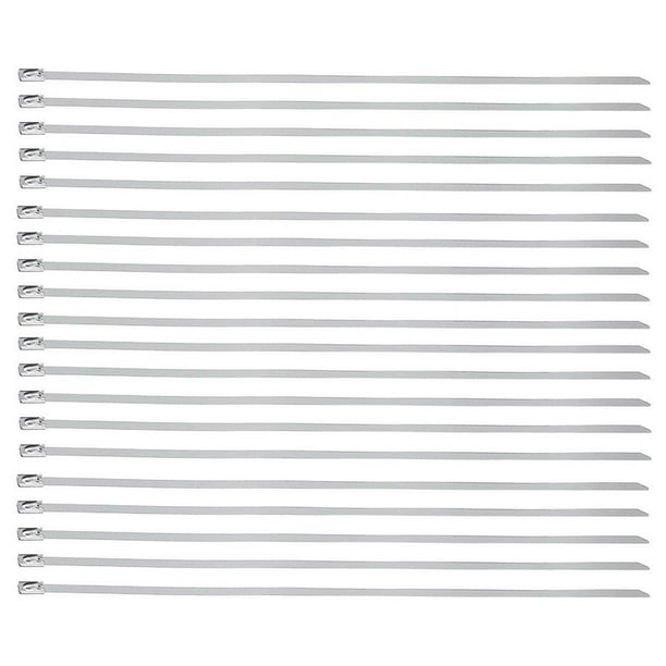 Cinchos para Sujetar WireInox20 20Pzas 20cm 4.6mm Plata Acero ...