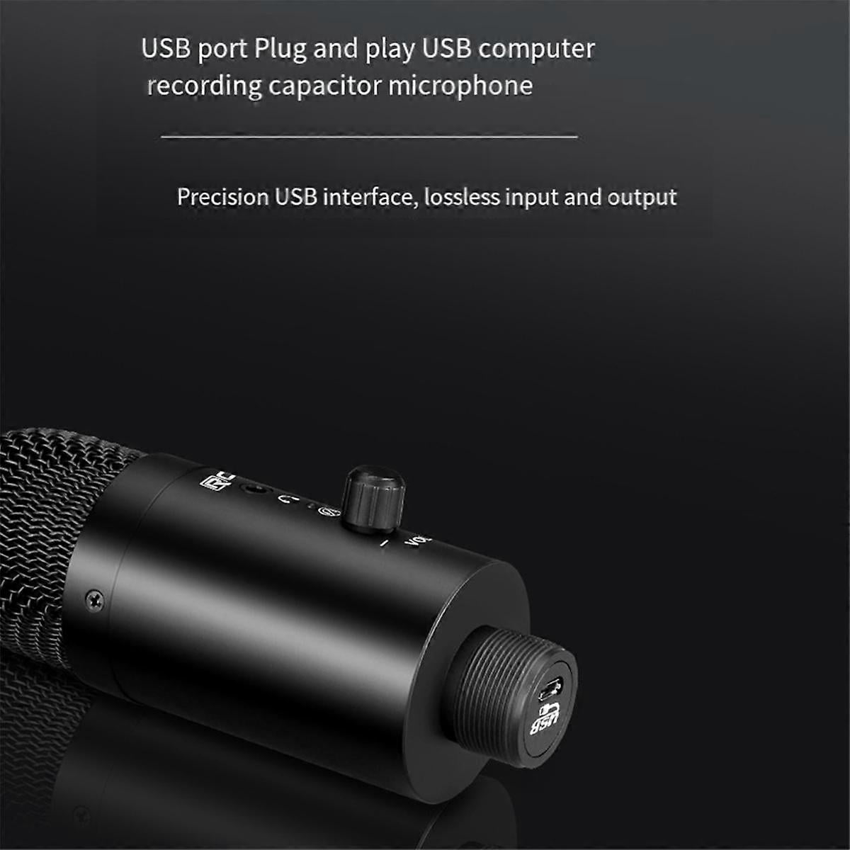 USB Condenser Microphones for PC Computer Laptop Singing Gaming ...