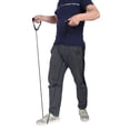 Qiilu Exercise Cord Tube Band with Handles Resistance Band Theraband ...