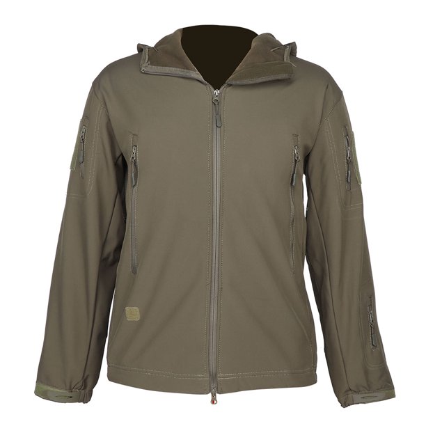 Warm Camouflage Coat,Polyester Fiber Soft Shell Camouflage Coat Outdoor ...