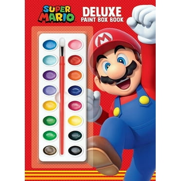 Nintendo Super Mario Deluxe Activity Art Set with Metal Carrying Case ...
