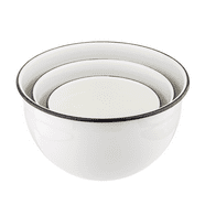 Gallery White Ceramic 4 Piece Mixing Bowls - Walmart.com