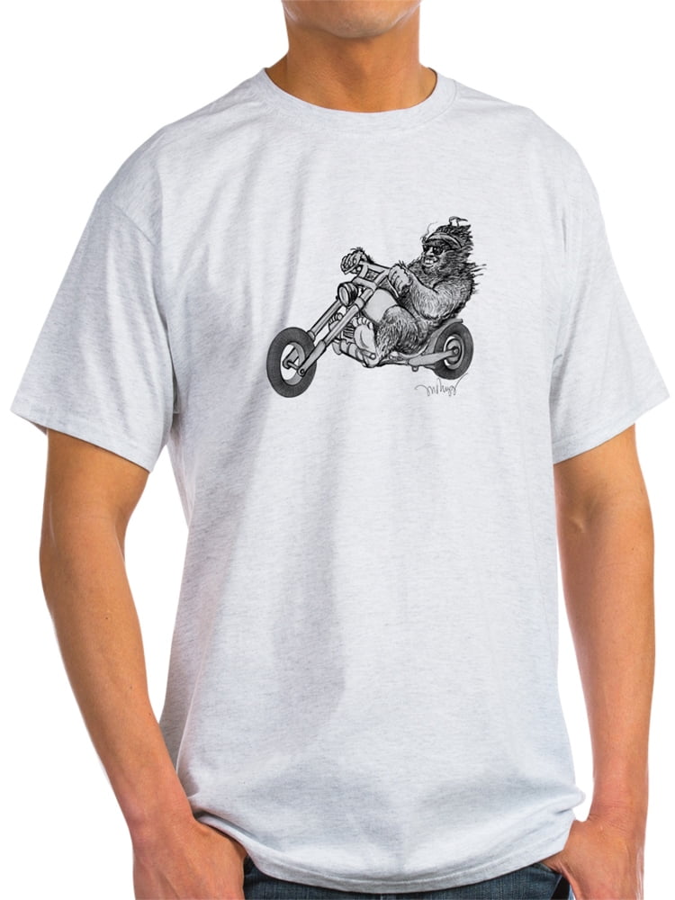 CafePress - CafePress - Bigfoot Easy Rider T-Shirt - Light T-Shirt - CP ...