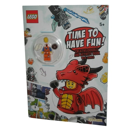 LEGO Time To Have Fun (2020) Creative Doodle Activity Comic Book w ...