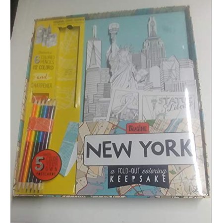 Bendon NYC Fold Out Coloring Box Set | Walmart Canada