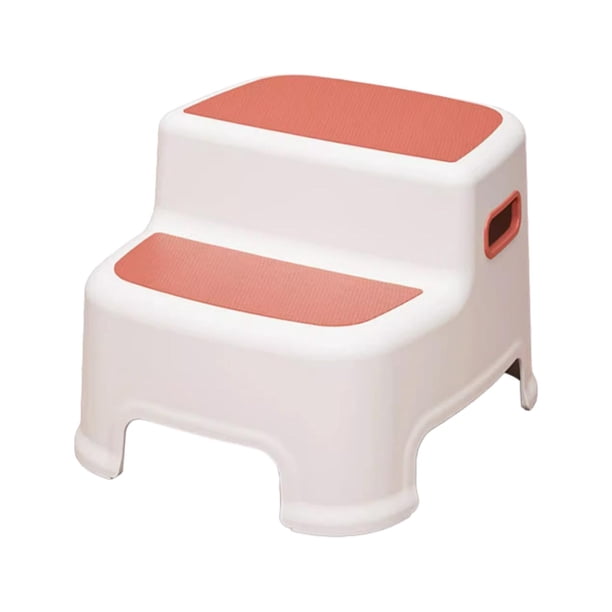 Step Stool Two Step Stool for Kids Double up Toddlers Step Stool Toilet ...