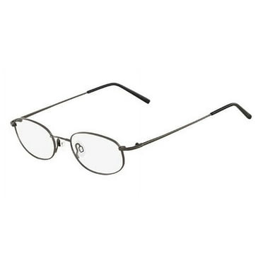 Flexon Autoflex 53 Full Rim Round Coffee Eyeglasses - Walmart.com
