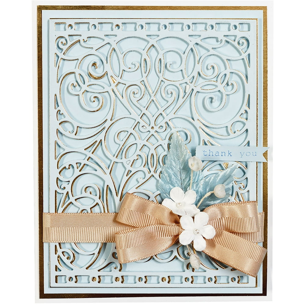 Spellbinders Shapeabilities Dies-A2 Swirl Background - Walmart.com ...