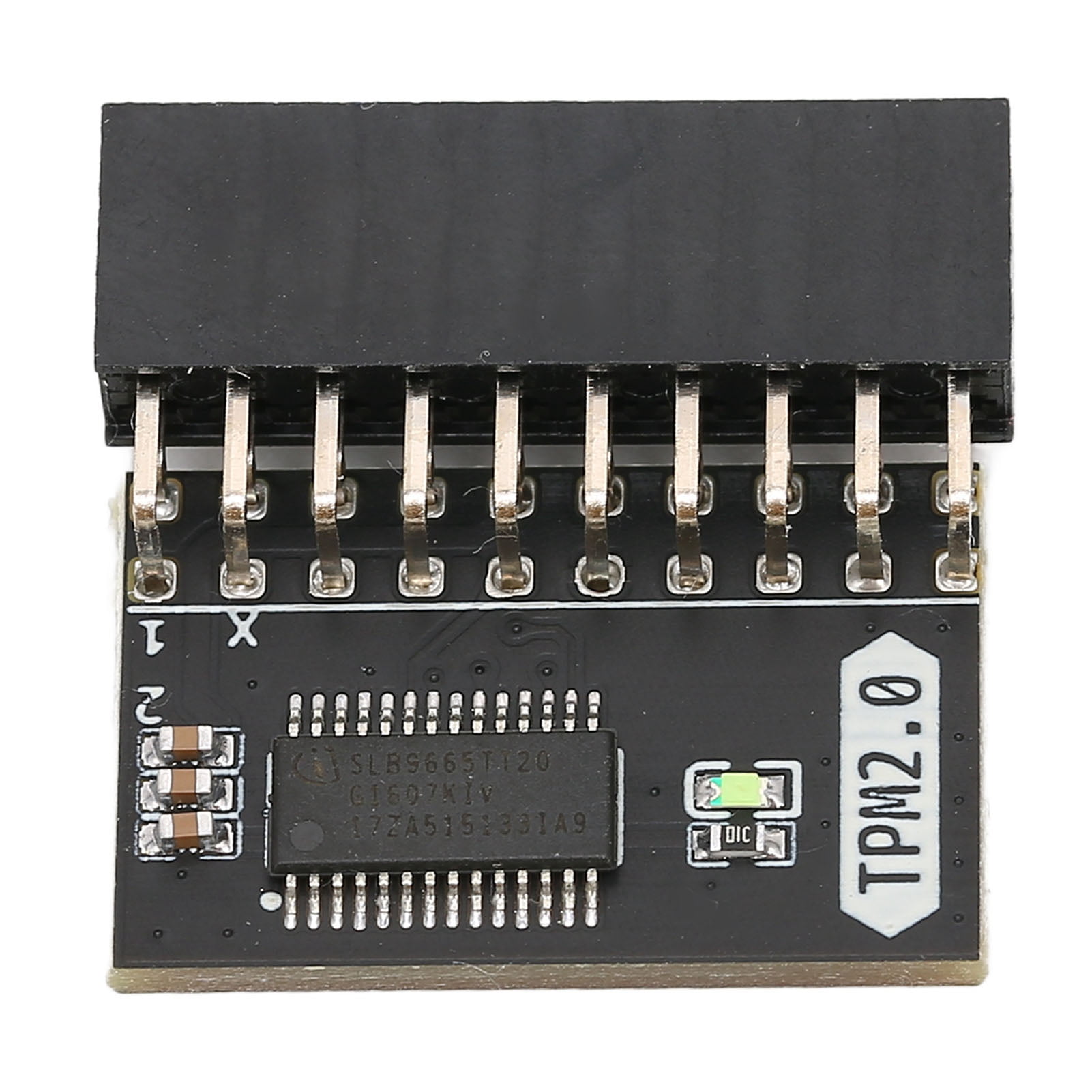 Buy Faginey Tpm 2 0 Encryption Security Module 20pin Strong Encryption Tpm Processor Black Tpm