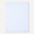 Loose Leaf Paper, Graph Ruled Paper, 3 Hole Punched, 100 Sheets, 11" x ...
