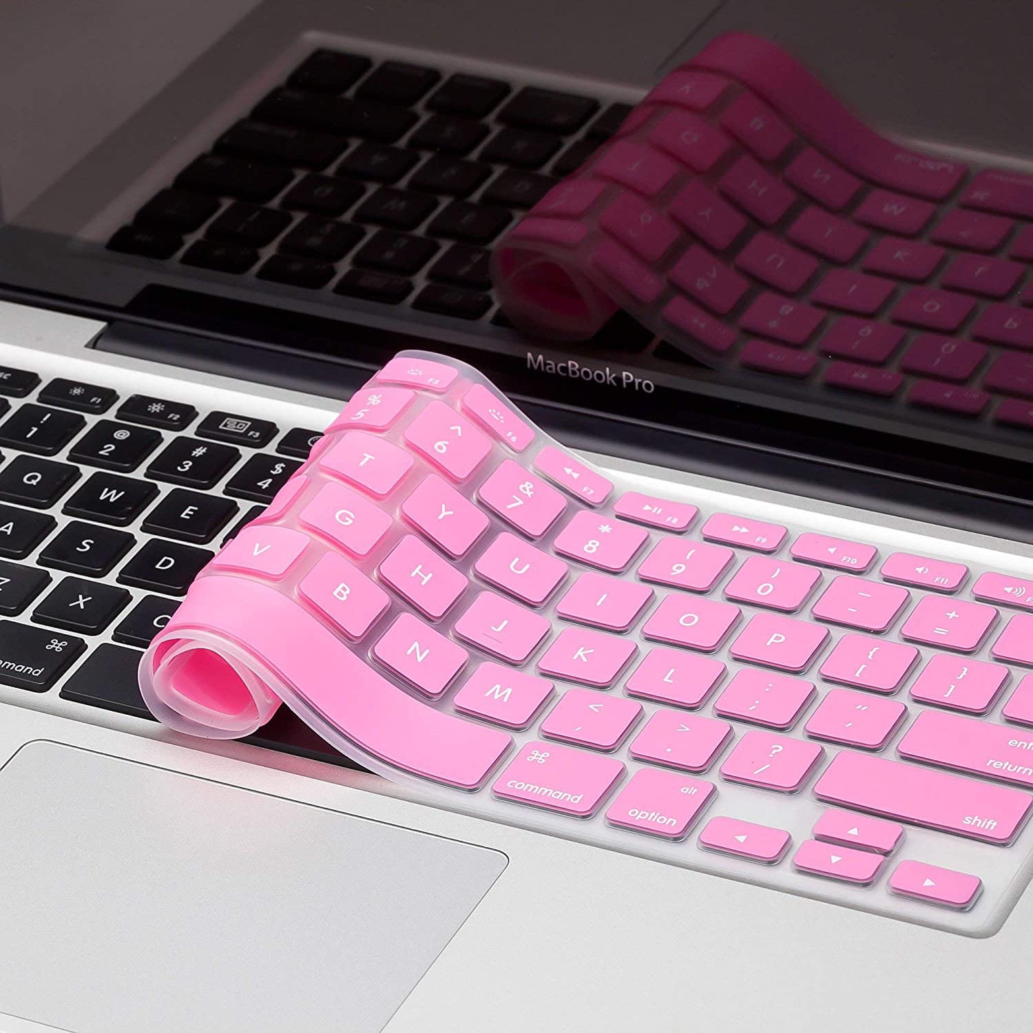 Apple Laptop Keyboard Pink