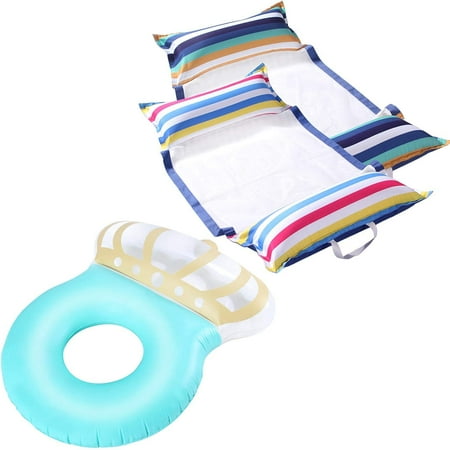 Inflatable Crown Pool Float, 40 Adult Floats for The Pool Tube ...