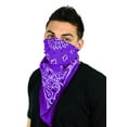 Large Bandanas 27 x 27 | Versatile Biker Rags | Classic Paisley Bandana ...
