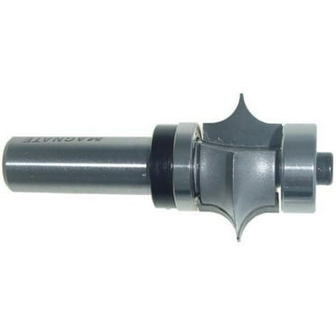 Magnate 3927 Plunge Roundover Router Bit — 1" Radius; 1/2" Small ...