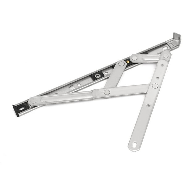Uxcell 304 Stainless Steel 12-inch Casement Window Friction Hinge 4 Bar ...