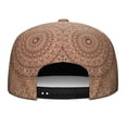 Bohemian Psychedelic Snapback Hat, Adjustable Baseball Cap with Trippy ...