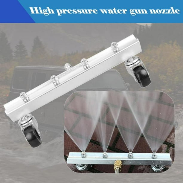 4 Nozzles Pressure Washer Car Undercarriage Cleaner Under Body Chassis ...